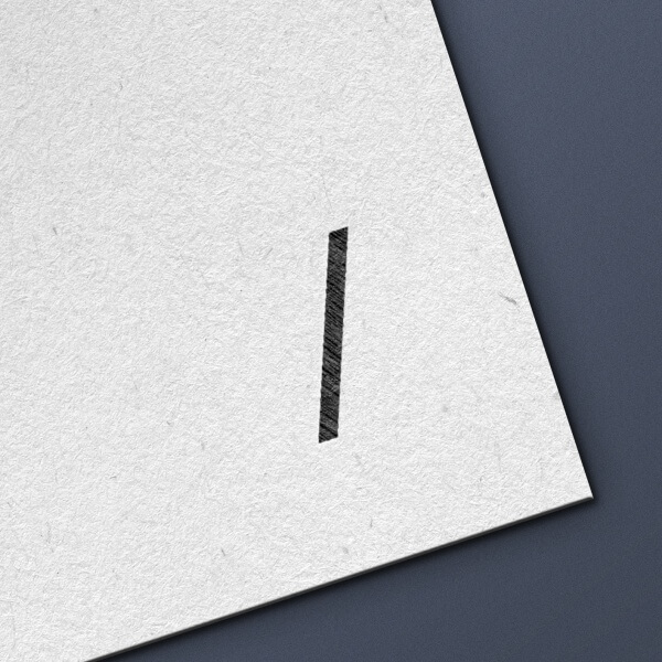 Schrägstrich » / » Sonderzeichen zum Kopieren