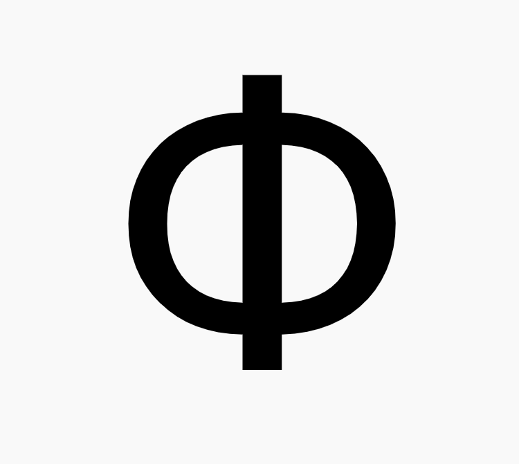 Großes Phi » Φ » Sonderzeichen zum Kopieren